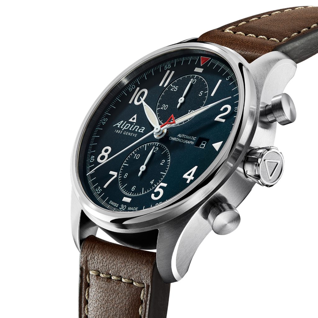 Alpina Startimer Pilot Automatic Chronograph Date Men’s Watch AL ...