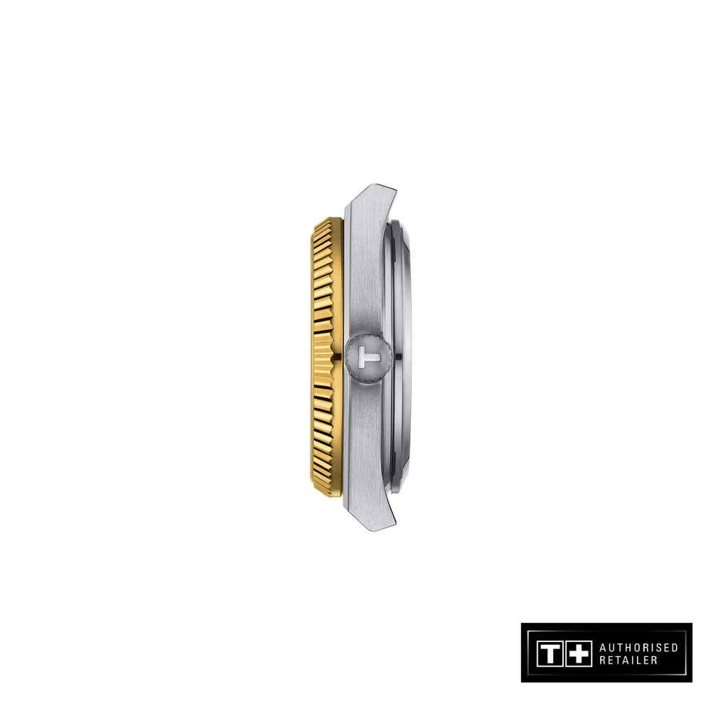 Tissot PRX Powermatic 80 35MM Steel and 18K Gold Bezel Unisex Watch ...